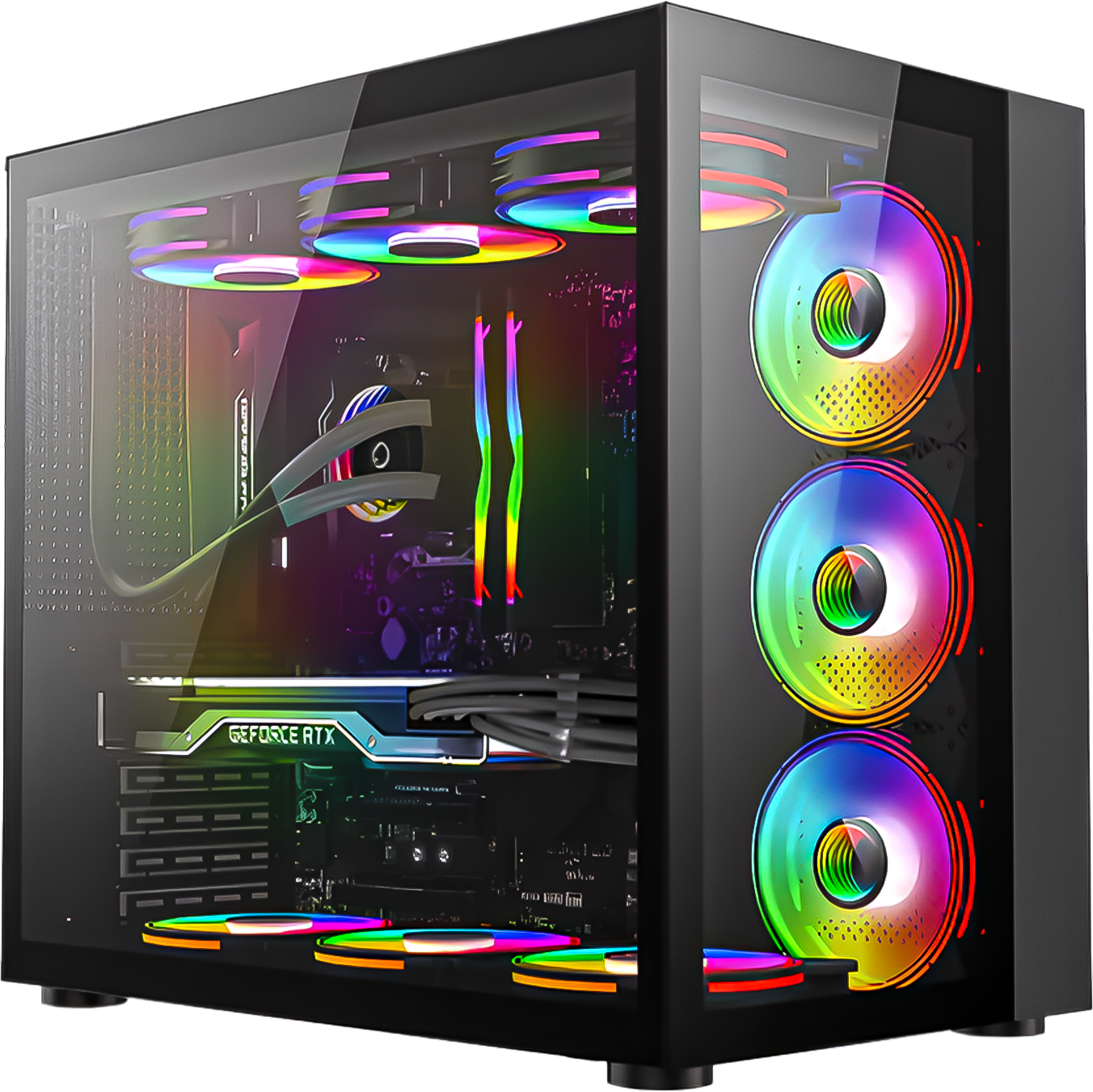CORE i9 12900K 64GB RGB 2TB M.2 RTX 5080 GAMING PC CPLP 004 - Cloud PC ...