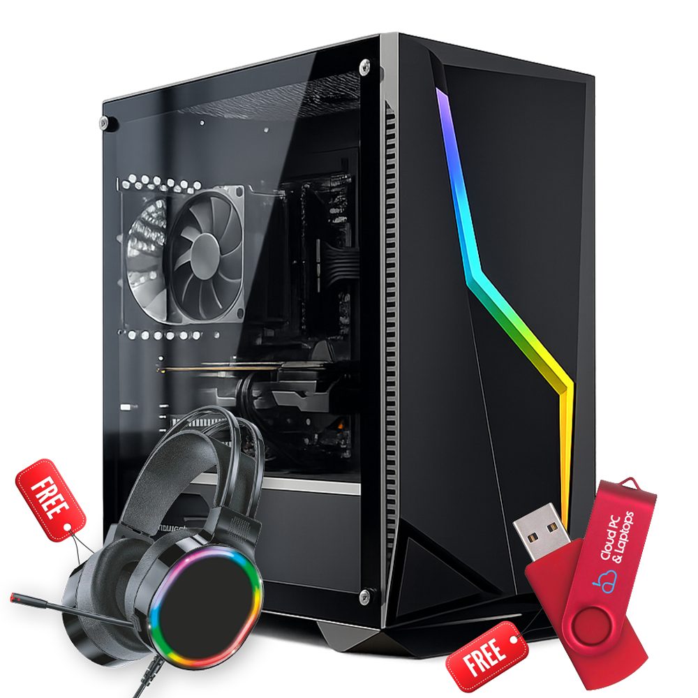CPLP Good entry level Gaming Pc AMD RYZEN 5 5500GT 16GB GPU RTX 3050 ...